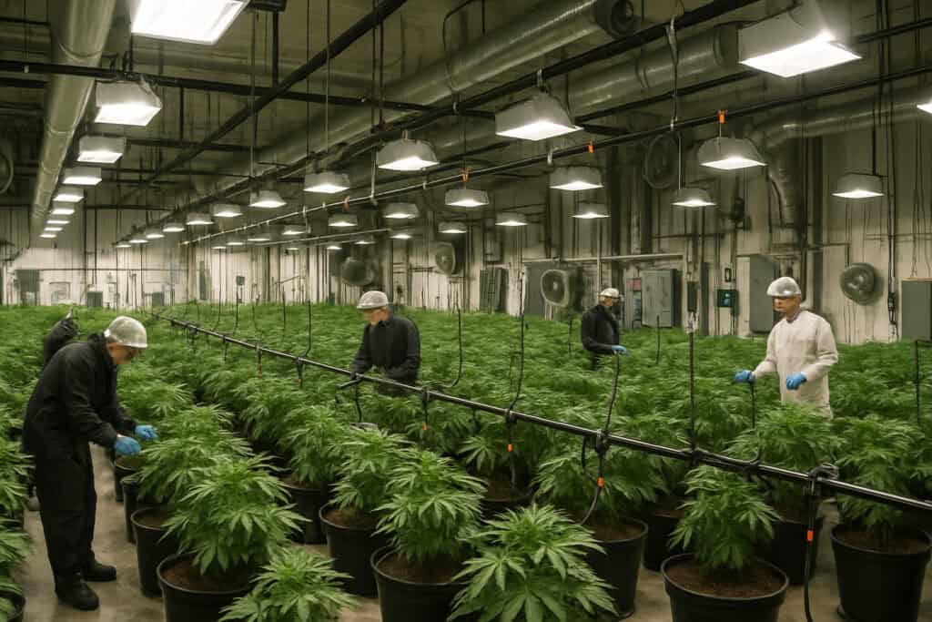 Setting Up A Commercial Weed Grow Room For Huge Yields